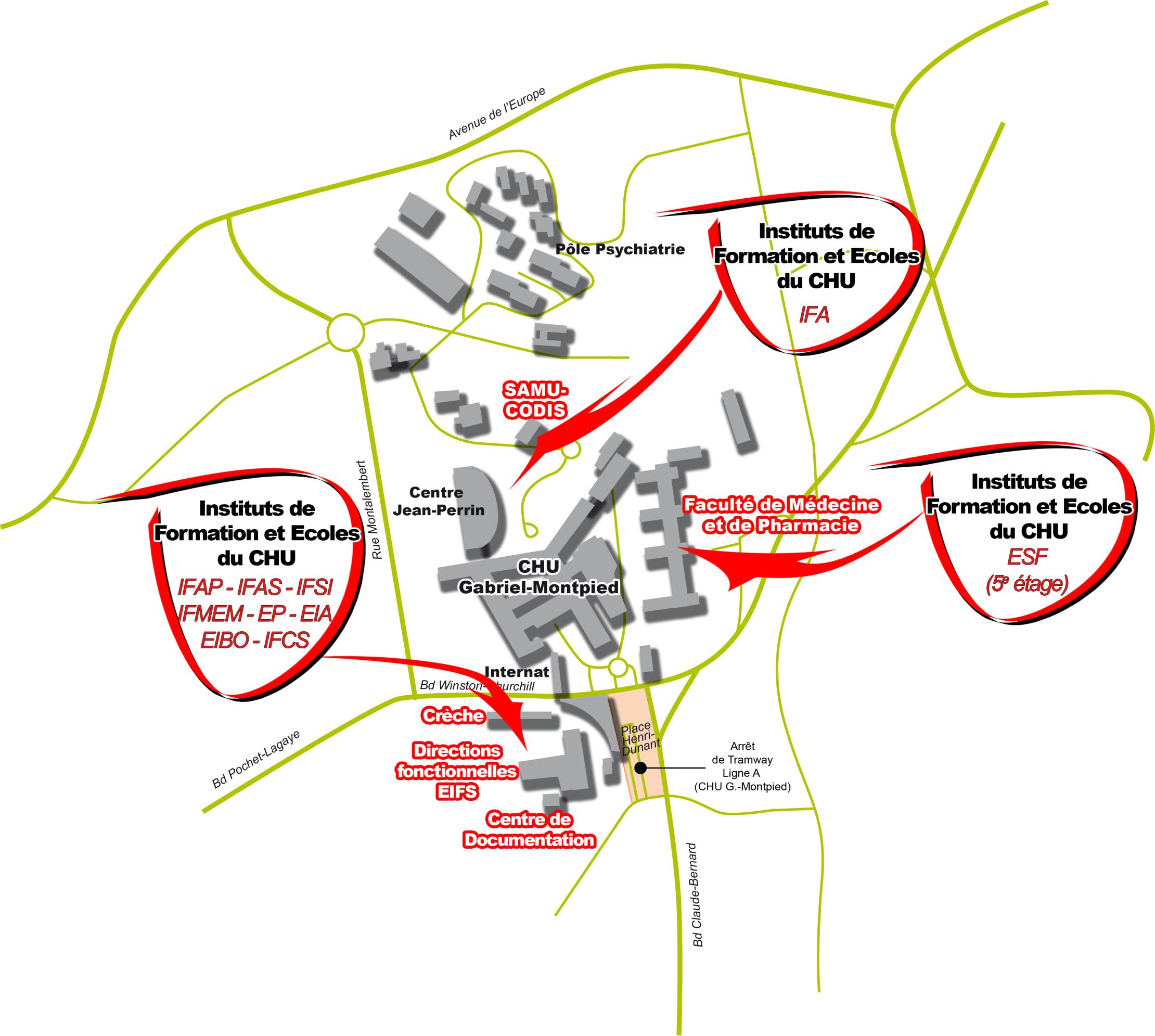 Infos pratiques | CHU clermont-ferrand